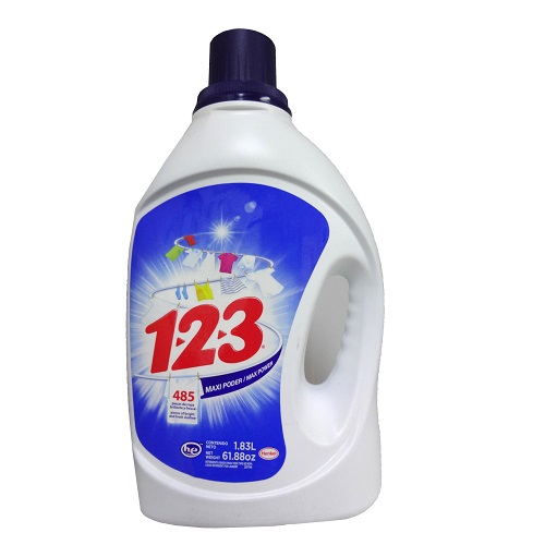 1-2-3 Liq Detergent 1.83 Ltr Max Power-wholesale - SmartLoadUsa.com ...