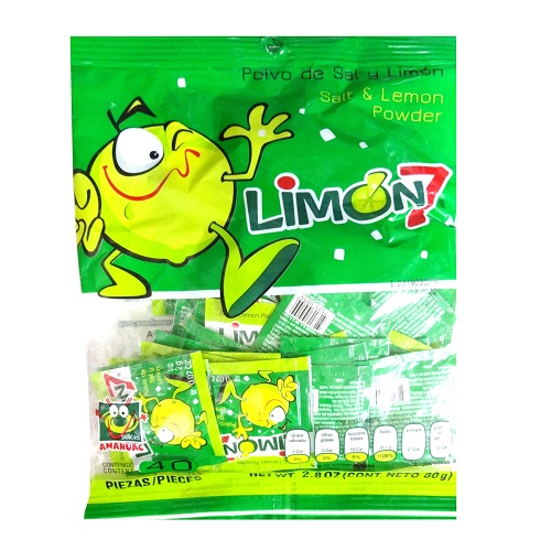 Limon 7 40ct Salt & Lemon Powder-wholesale - SmartLoadUsa.com - Online ...