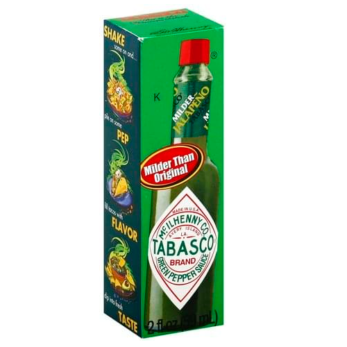 Tabasco 2oz Original Green Mild Sauce-wholesale - SmartLoadUsa.com ...